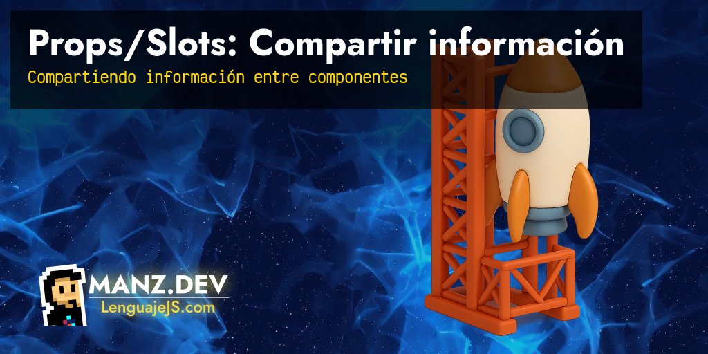 Props/Slots: Compartir información - Javascript en español