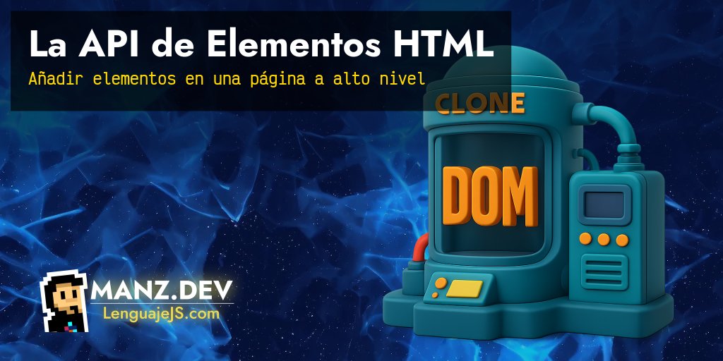 La API de Elementos HTML - Javascript en español
