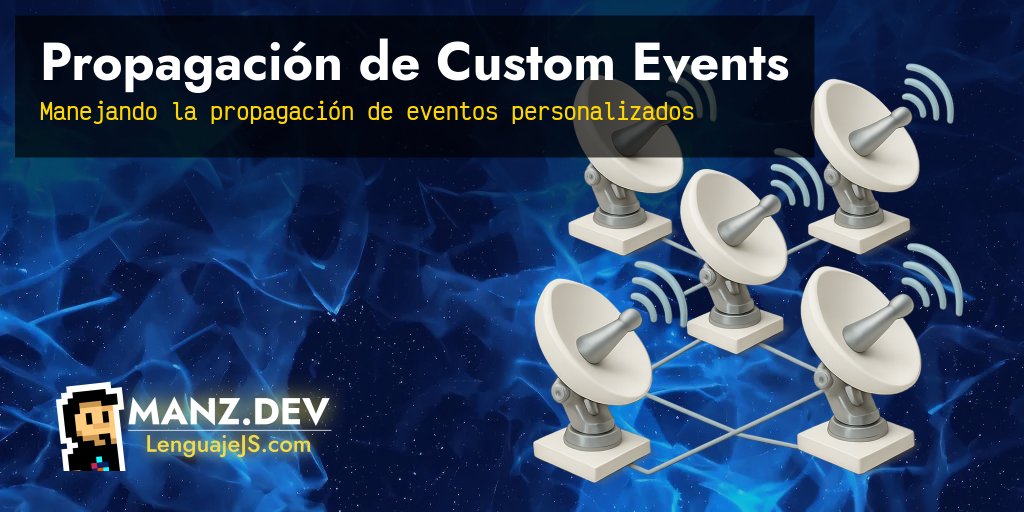 Propagación de Custom Events - Javascript en español
