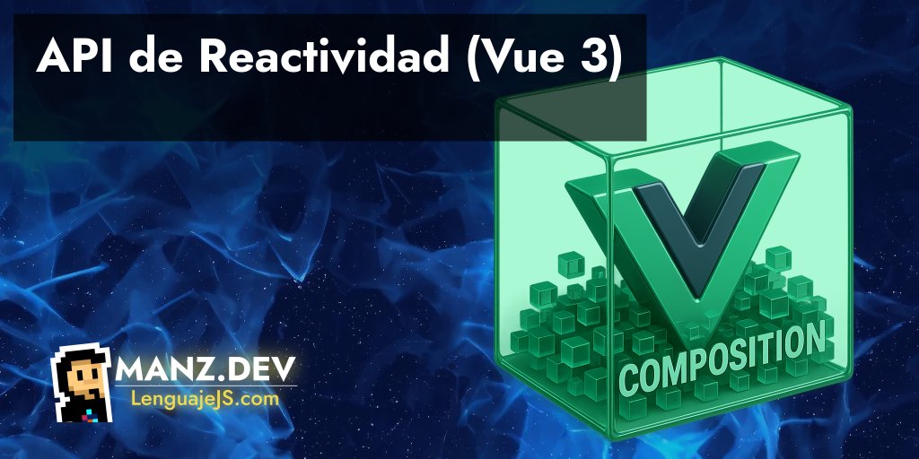 API de Reactividad (Vue 3) - Javascript en español